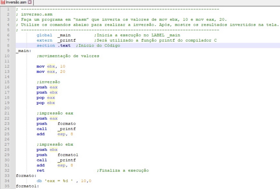 10 passos para instalar o Assembler e executar um código em Assembly no ...